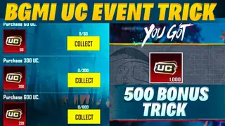 Watch Bgmi New Uc Up Event Get Extra Bonus Uc #bgmi #bgmiuc #bgmiupdate ...