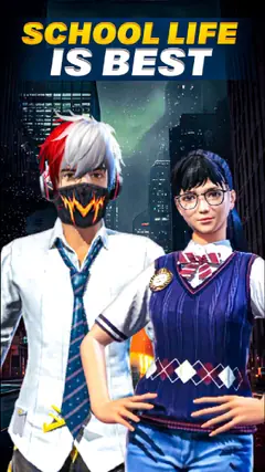 Watch // SCHOOL LIFE👑 WAS THE BEST😍FREE FIRE🔥NEW LOBBY EDIT ⚡// on ...