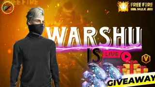 Watch WARSHU_esports Live Stream - Watch me LIVE Playing - free fire ...